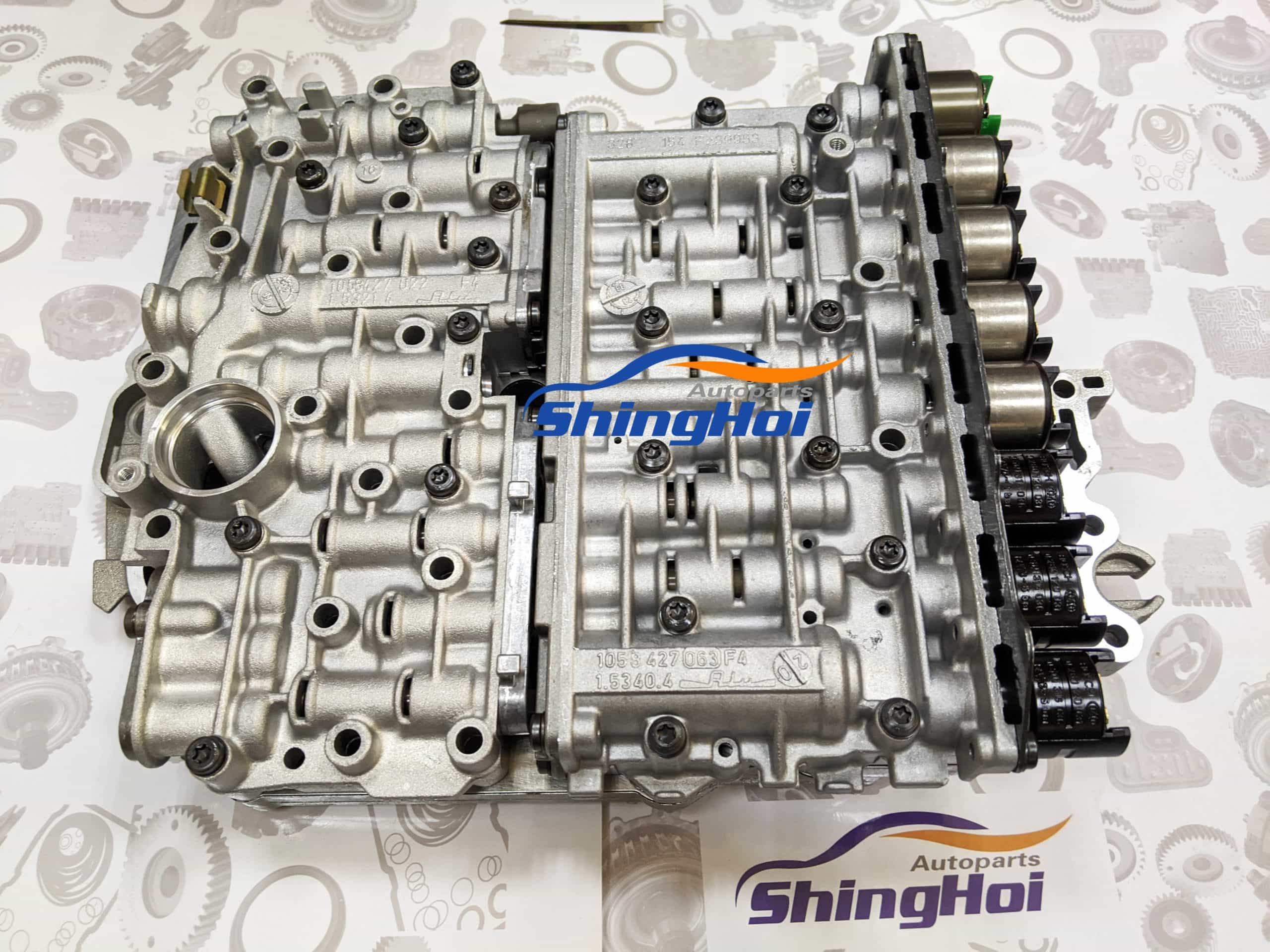 5HP24 A5S440Z Transmission Valve Body with Solenoids For BMW 7 5 X5 ...